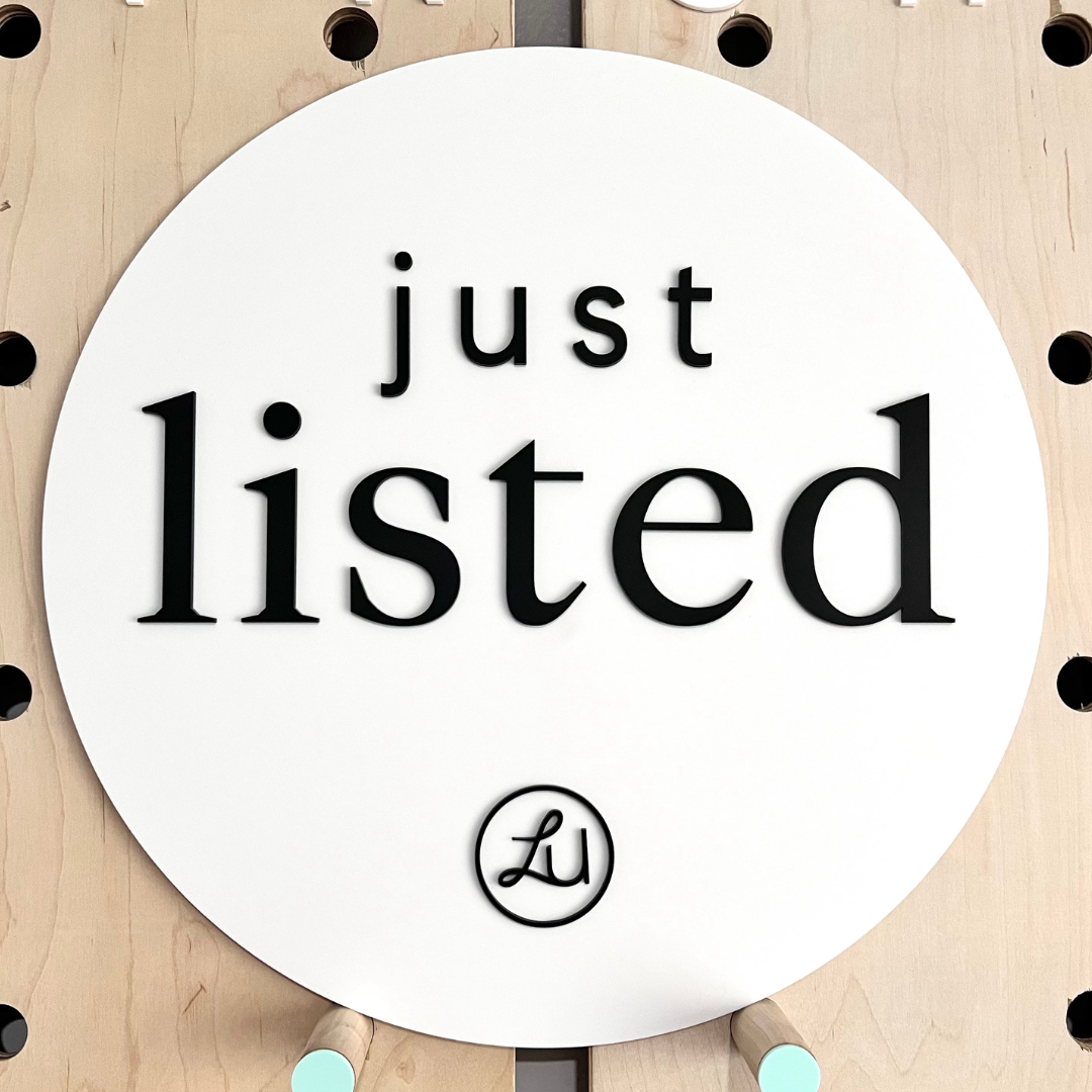 Compass Just Listed Sign – The Creative Home Studio